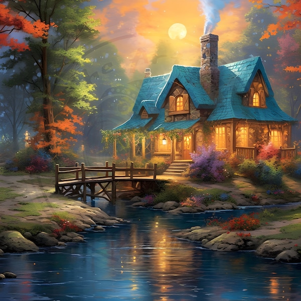 Whimsical Cottage - Etsy