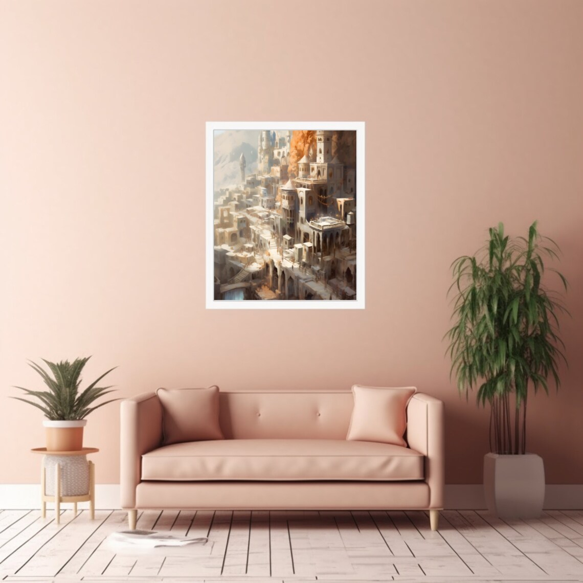 Ethereal Enchantment Enigmatic Art Nouveau Portrait - Digital Download ...