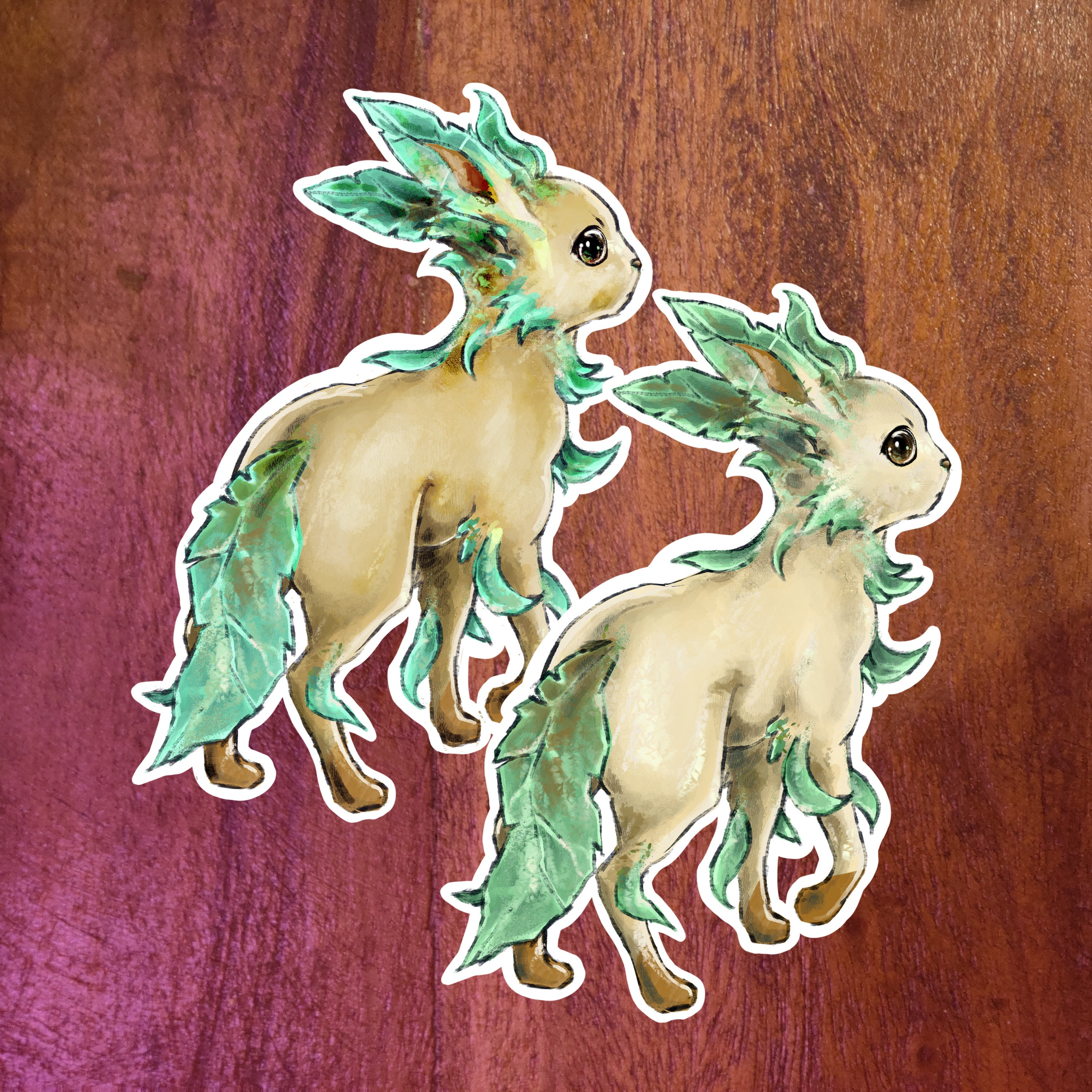 STICKERS Sold in Pairs: Eeveelutions - Etsy