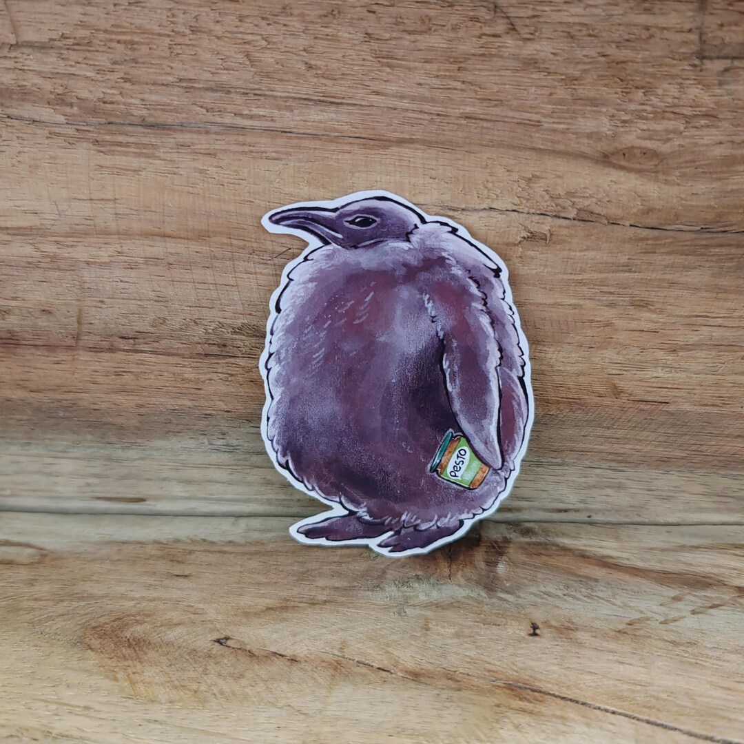 STICKERS ~ Pesto the Enormous Penguin - Etsy
