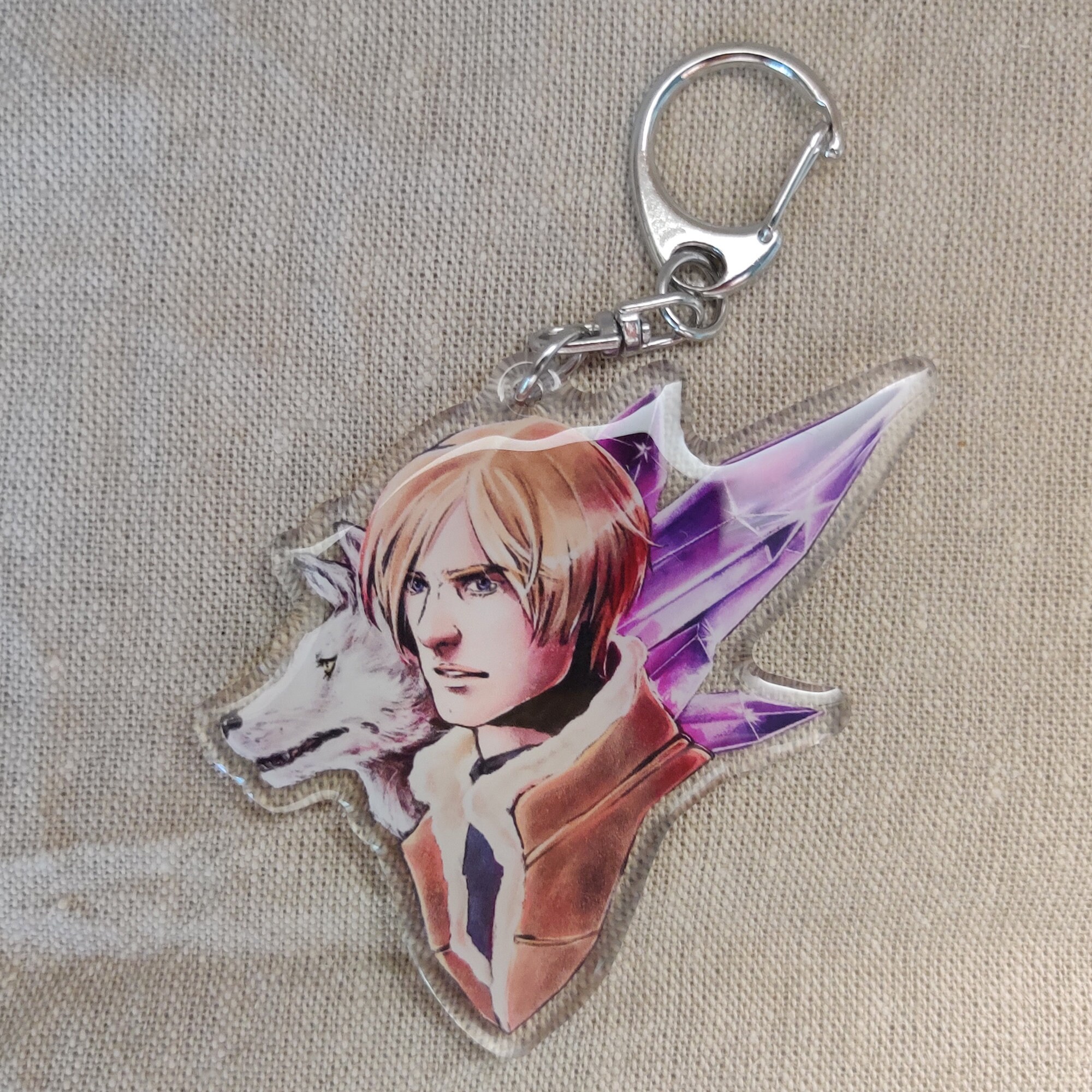 KEYCHAIN ~ Leon S. Kennedy - Two Different Variations! - Etsy