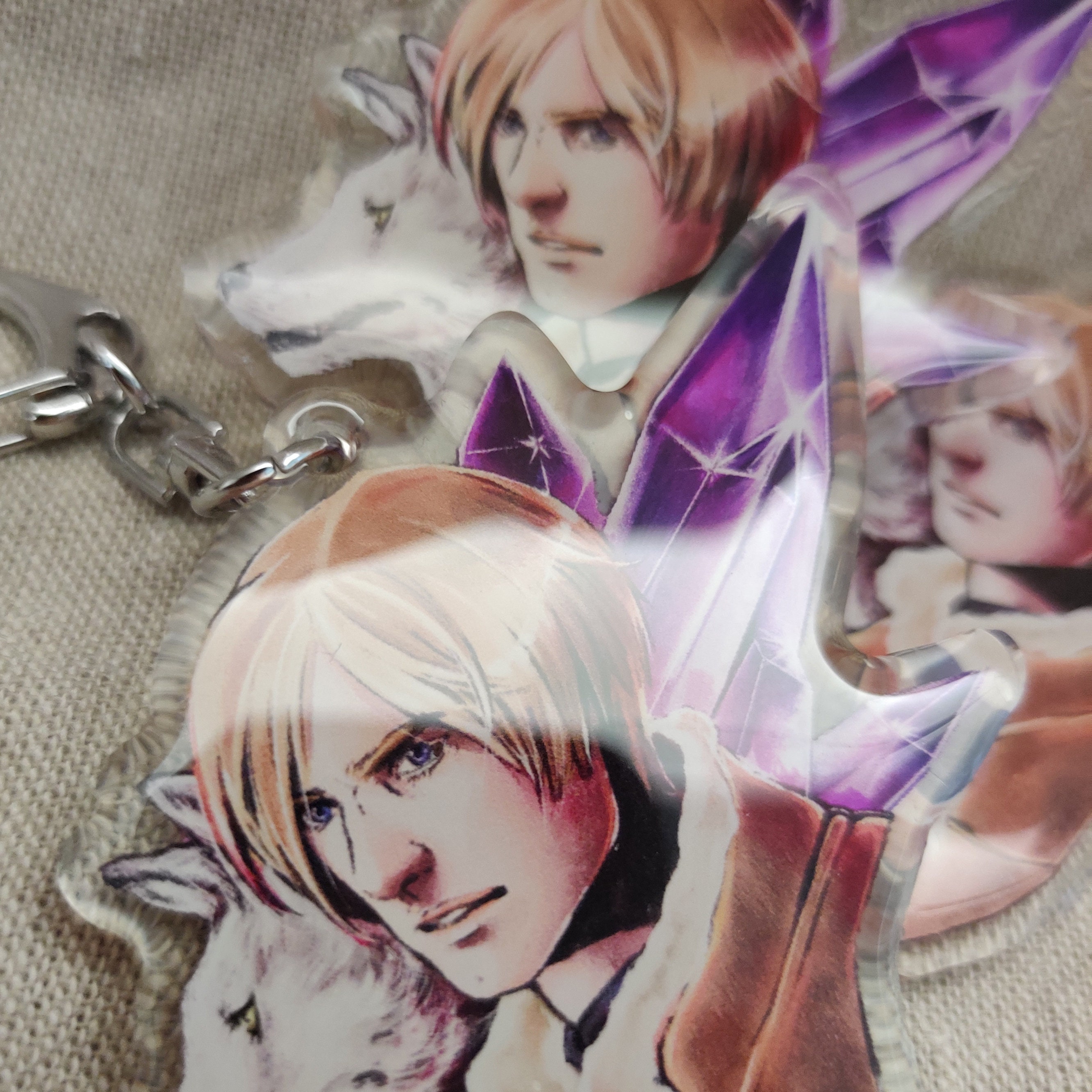 KEYCHAIN ~ Leon S. Kennedy - Two Different Variations! - Etsy