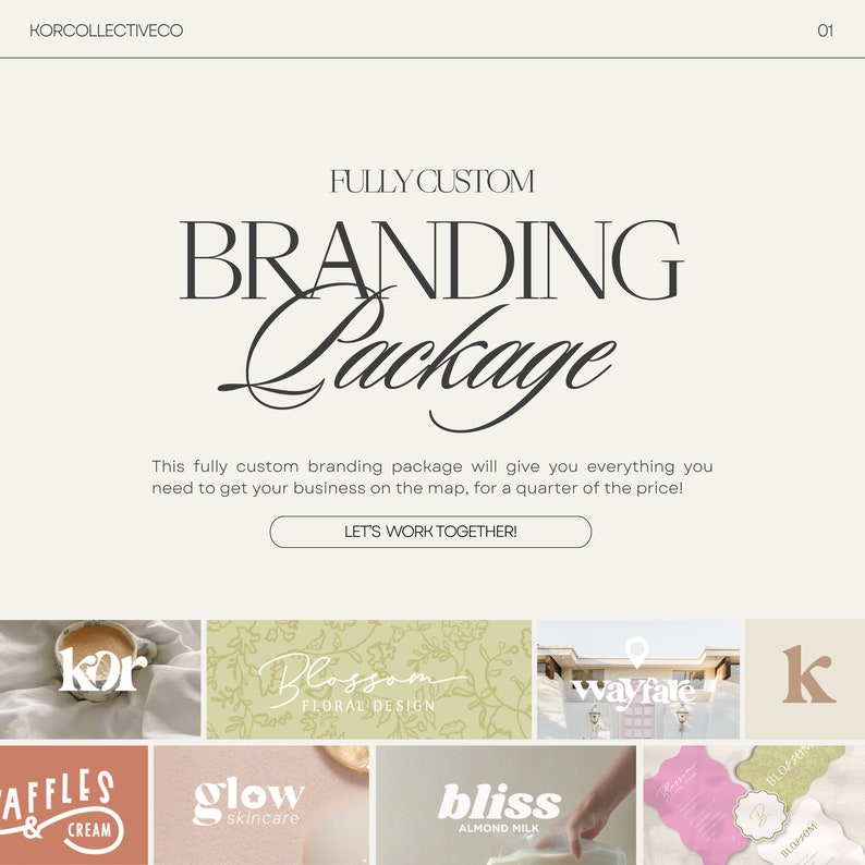 Custom Branding Kit Custom Branding Branding Custom Logo Suite Logo ...