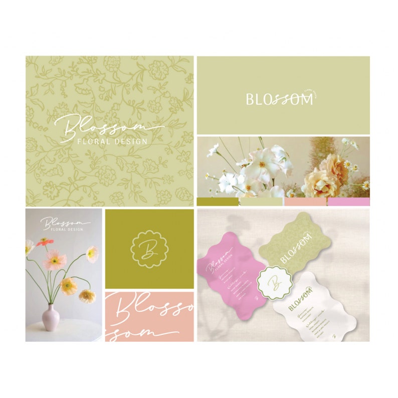 Custom Branding Kit Logo Design Small Business Branding Custom Logo ...