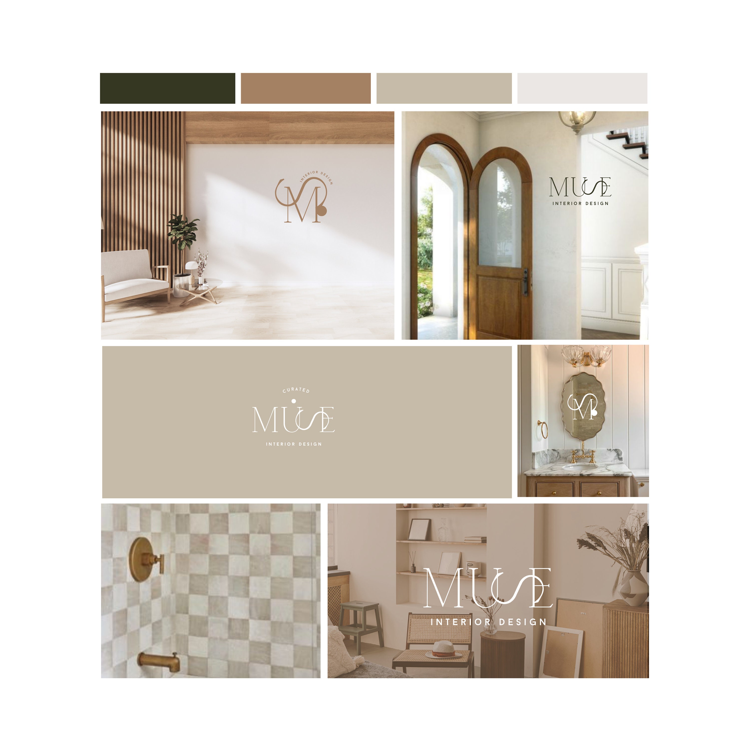 Semi Custom Branding Kit | Brand Kit | Pre-made Branding Package | Pre ...