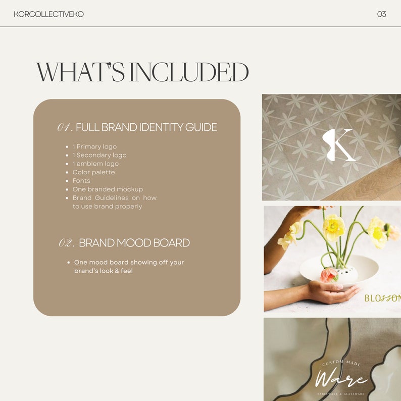 Custom Branding Kit | Logo Design | Small Business Branding | Custom ...