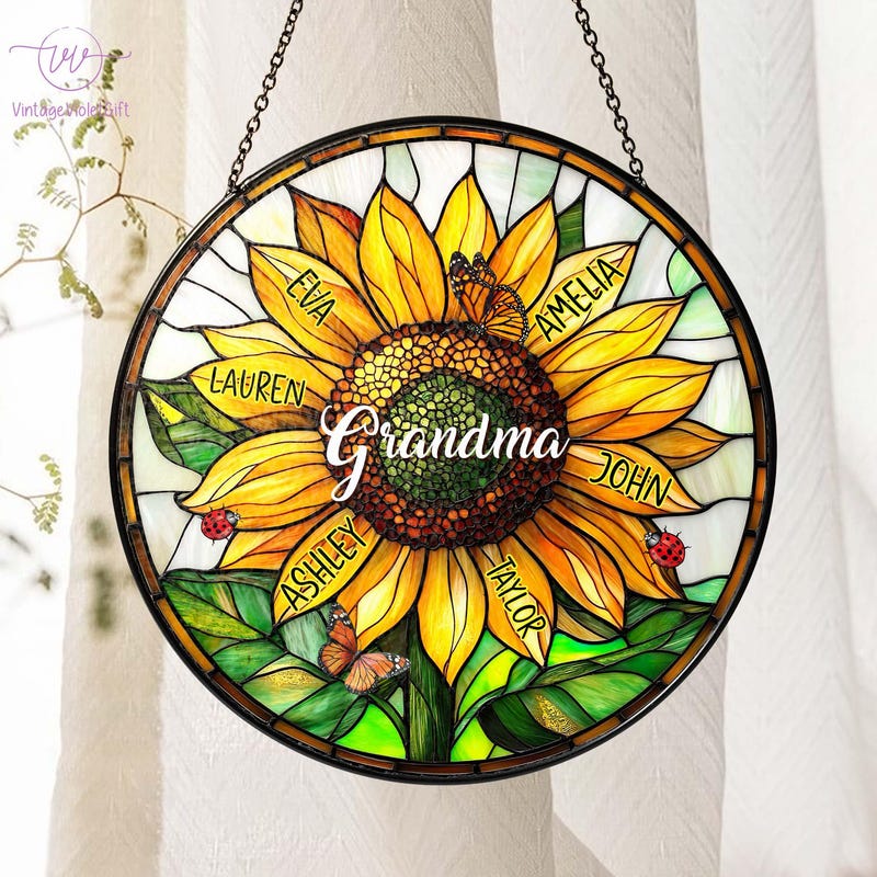 Sunflower Mom & Grandma - Etsy