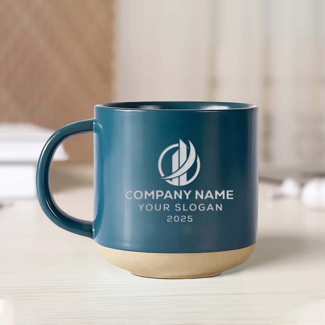 Custom Mug Logo Coffee Mug, Corporate Gift, Custom Business Logo Mug ...
