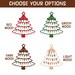 Custom Classroom List Teacher Christmas Tree Ornament, Personalized ...