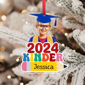 Kindergarten Graduation Ornament,personalized Grad Gift,preschool Grad ...