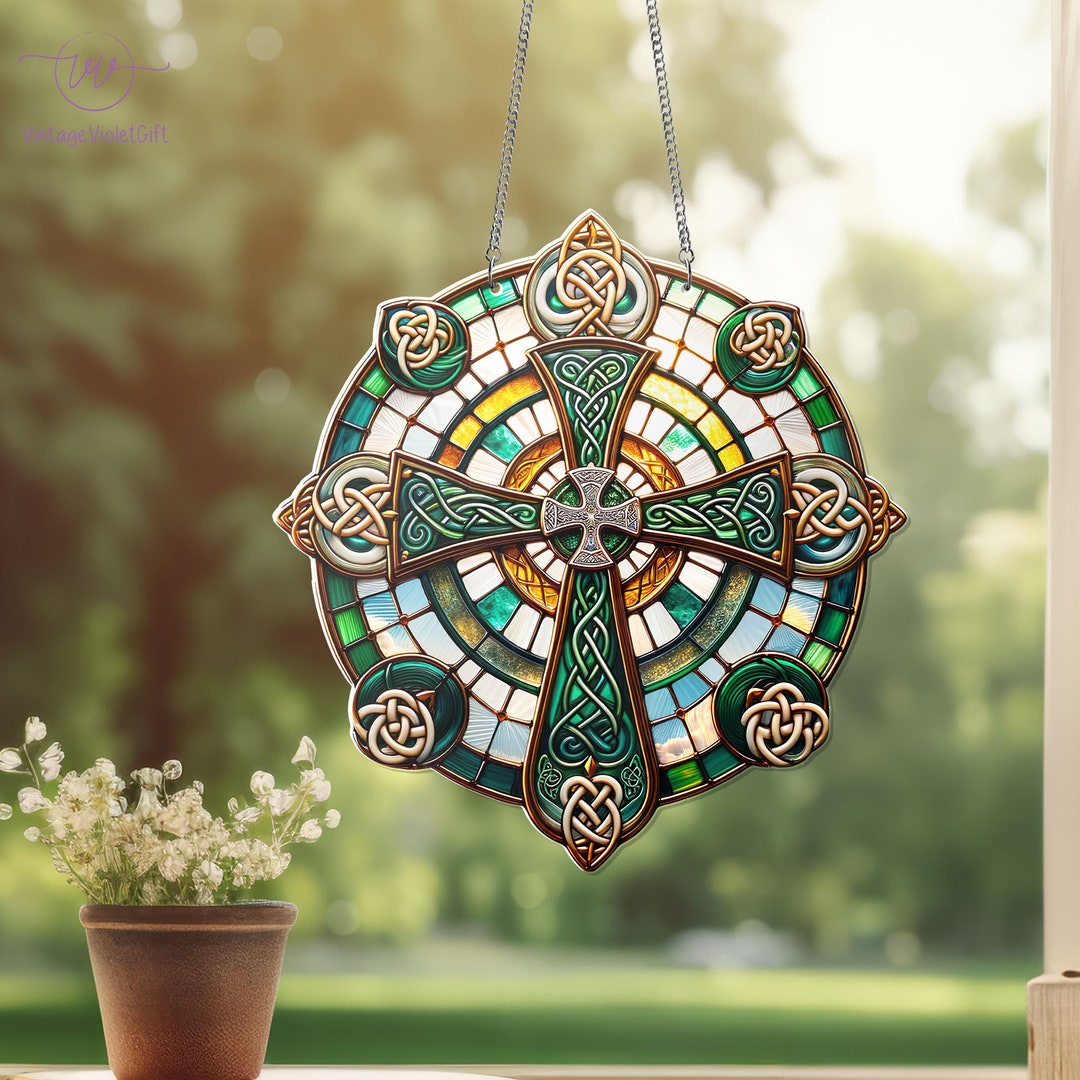 Ireland Gift, Irish Acrylic Hanging Decor, New Home Gift, Mother's Day ...