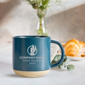Custom Mug Logo Coffee Mug, Corporate Gift, Custom Business Logo Mug ...