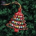 Custom Classroom List Teacher Christmas Tree Ornament, Personalized ...