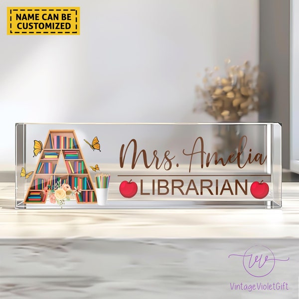 Book Name Plate - Etsy