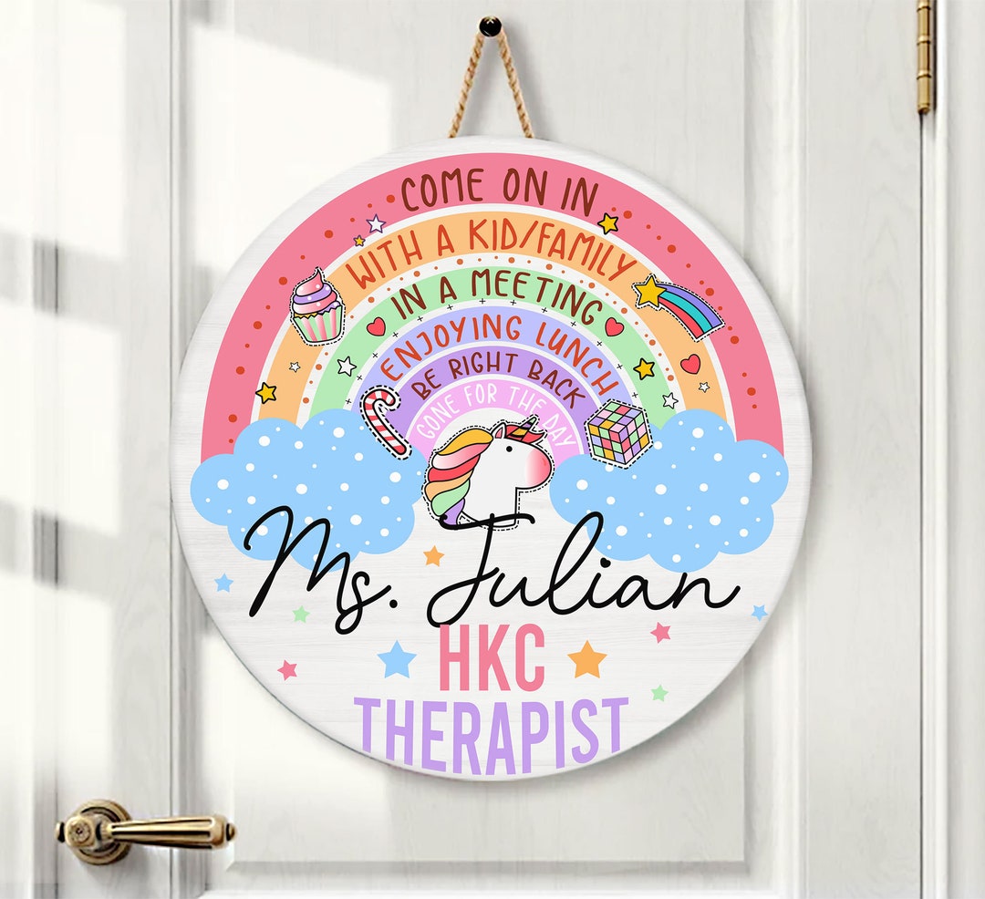Mental Health Therapist Sign, Classroom Decor, Teacher Gifts, Teacher ...