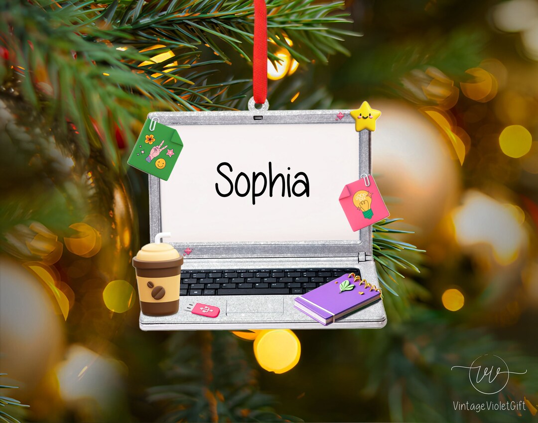 New Job Christmas Ornament, New Job Gift, Job Promotion, Virtual ...