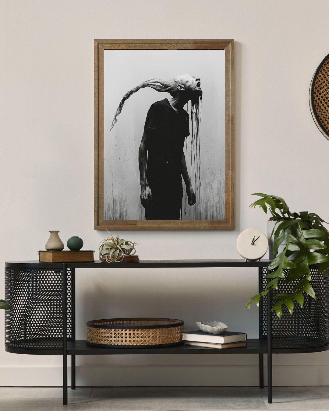 Consumption No.3 - Unique Canvas Art Print - Etsy