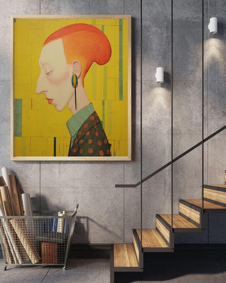 Slick - Unique Canvas Art Print - Etsy