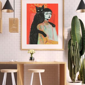 Companions No.1 Canvas Wall Art Surreal Art Beautiful Art Unique ...