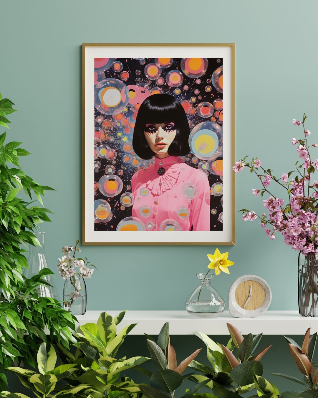 Sheena - Unique Canvas Art Print - Etsy