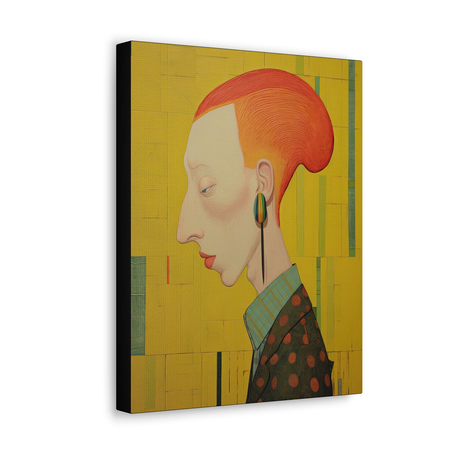 Slick - Unique Canvas Art Print - Etsy