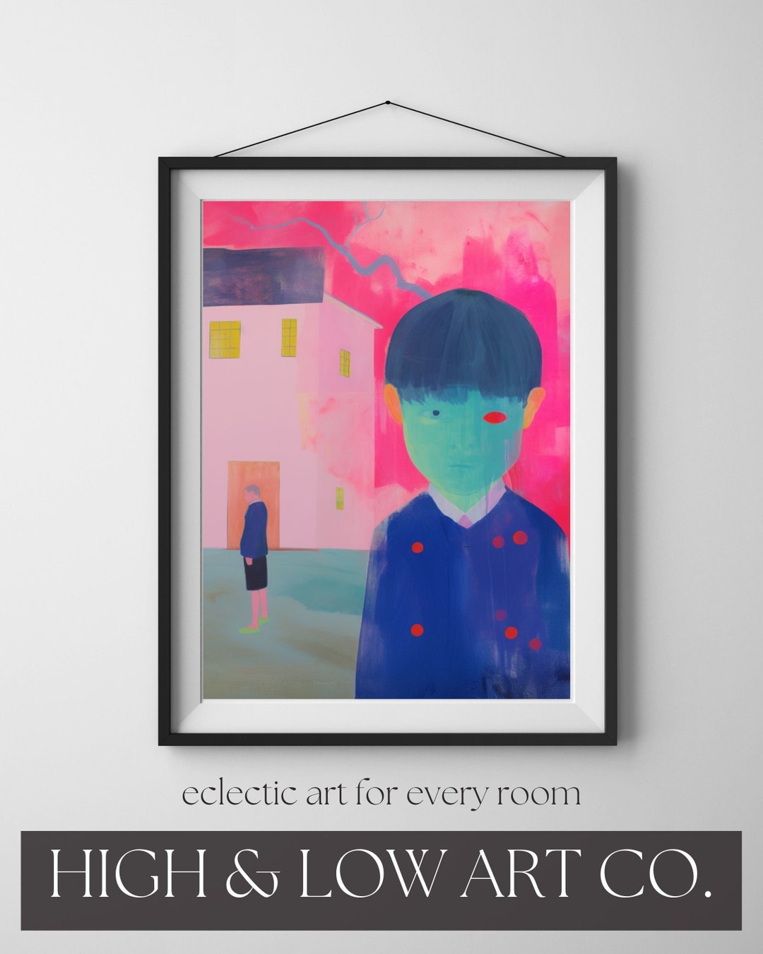 ADHD Dreams No.29 Wall Art Portrait Art Beautiful Art Unique Painting ...
