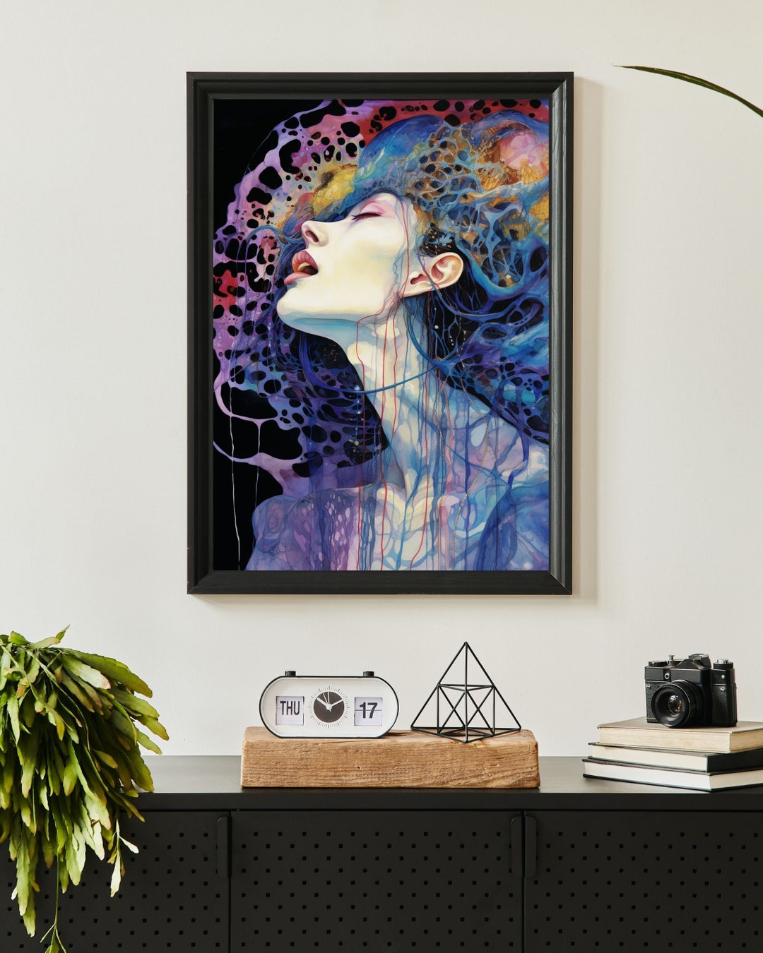 Mania Vibe Art Bedroom Art Pop Art Surreal Art Portrait Art Lover Art ...