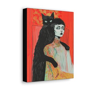 Companions No.1 Canvas Wall Art Surreal Art Beautiful Art Unique ...