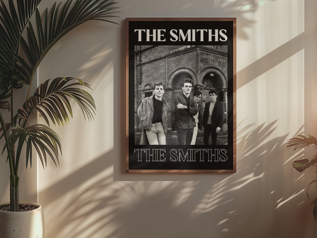 The Smiths Band Poster Morrissey Print Music Gift Wall Art A3 A4 - Etsy UK