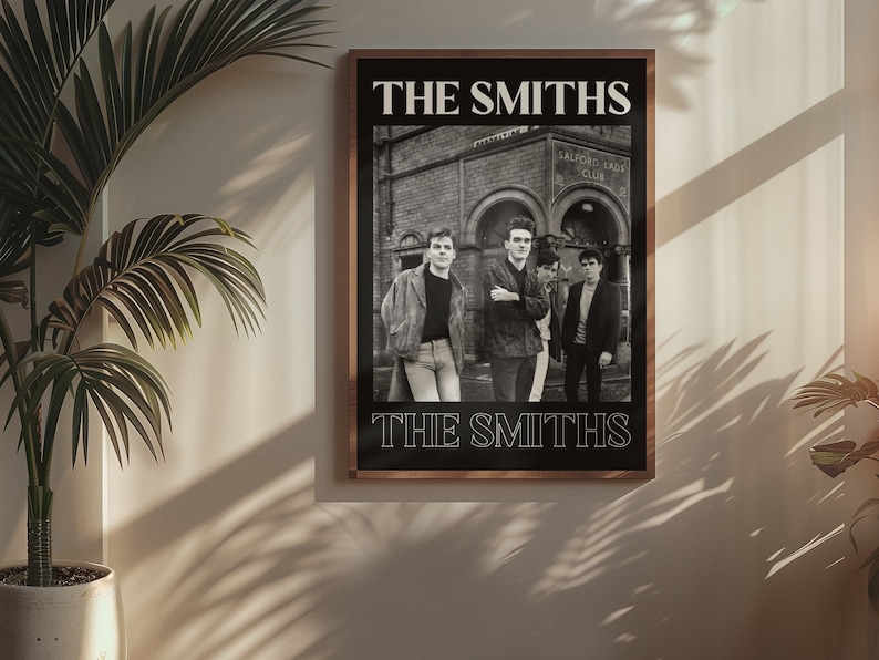 The Smiths Band Poster Morrissey Print Music Gift Wall Art A3 A4 - Etsy UK