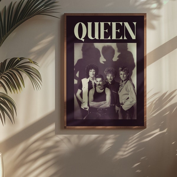 Queen Band Poster - Etsy