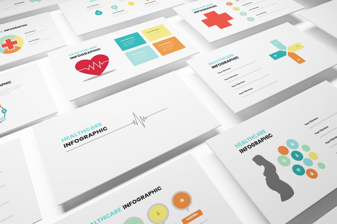 Healthcare Infographic Powerpoint Template - Etsy
