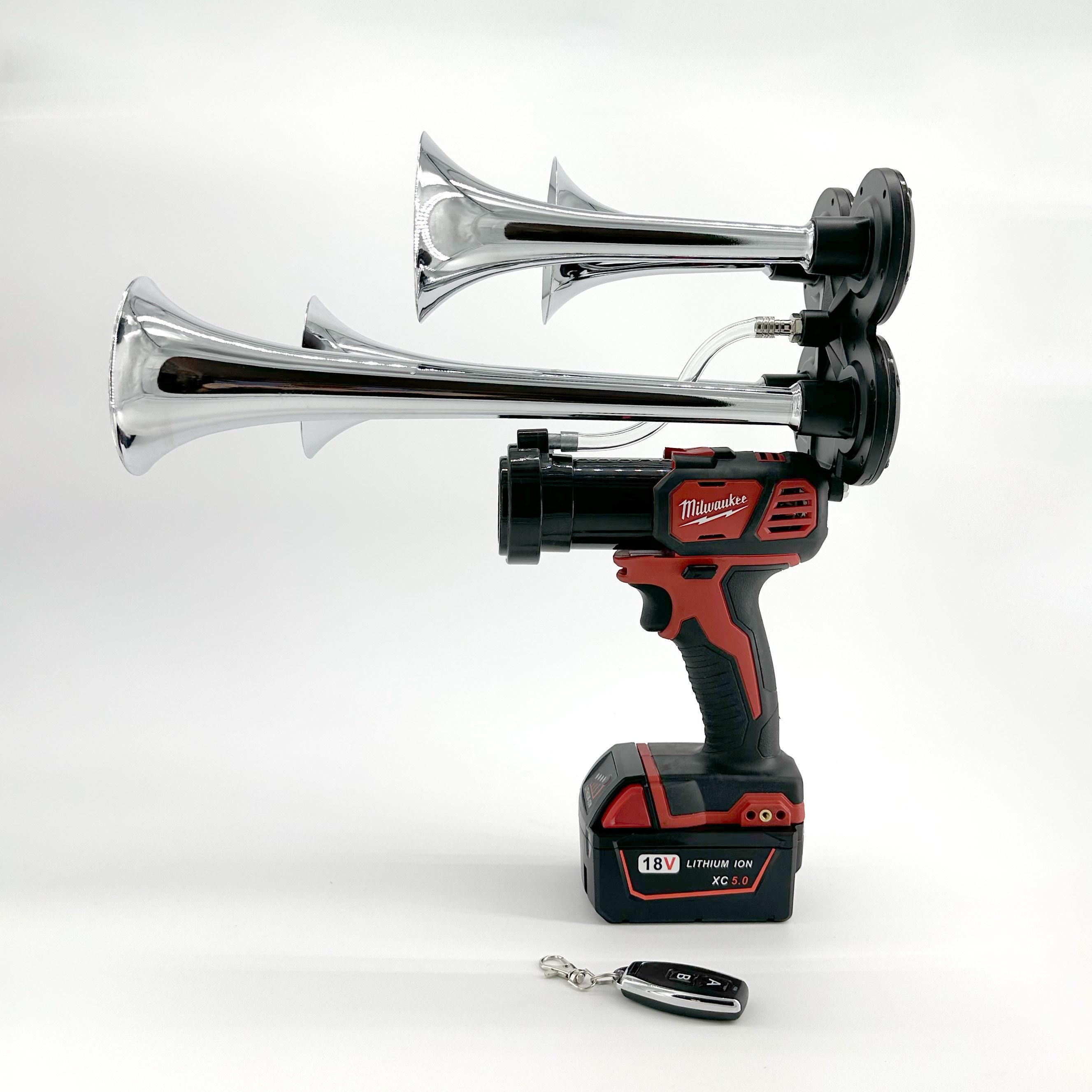 Milwaukee Chrome Train Horn With Wireless Remote Control - Etsy