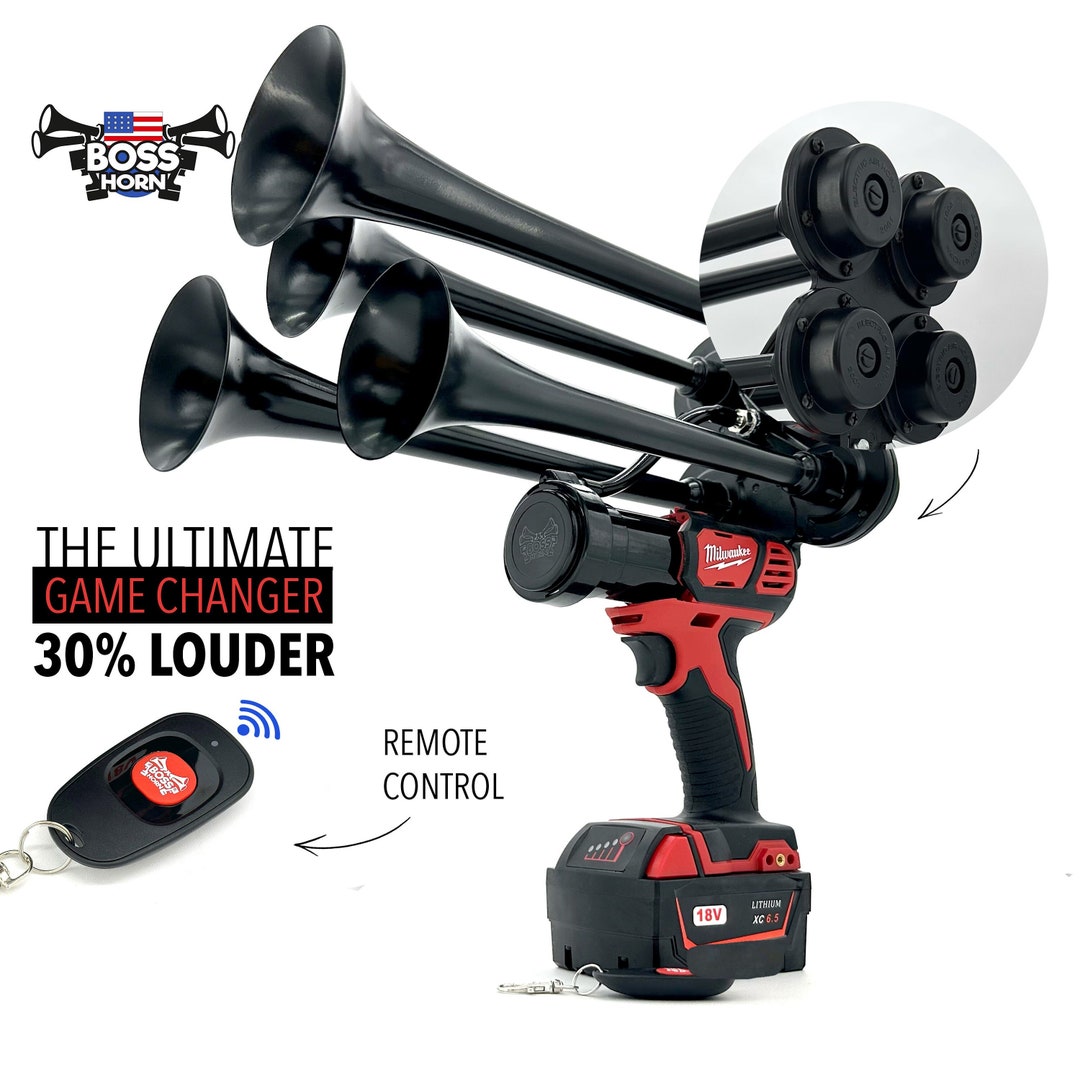Milwaukee Premium Train Horn With Remote Control - Etsy