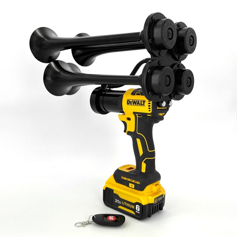 Dewalt Premium Train Horn With Remote Control: Tool Only + Remote ...