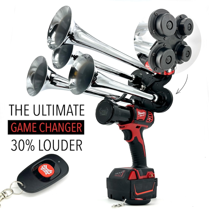 Milwaukee Premium Train Horn With Remote Control - Etsy