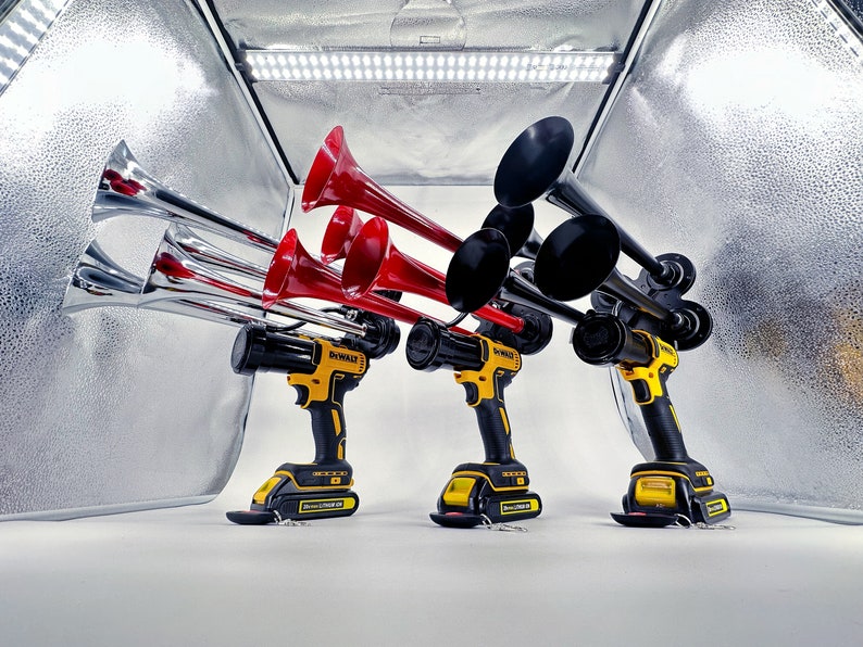 Dewalt Premium Train Horn With Remote Control: Tool Only + Remote ...