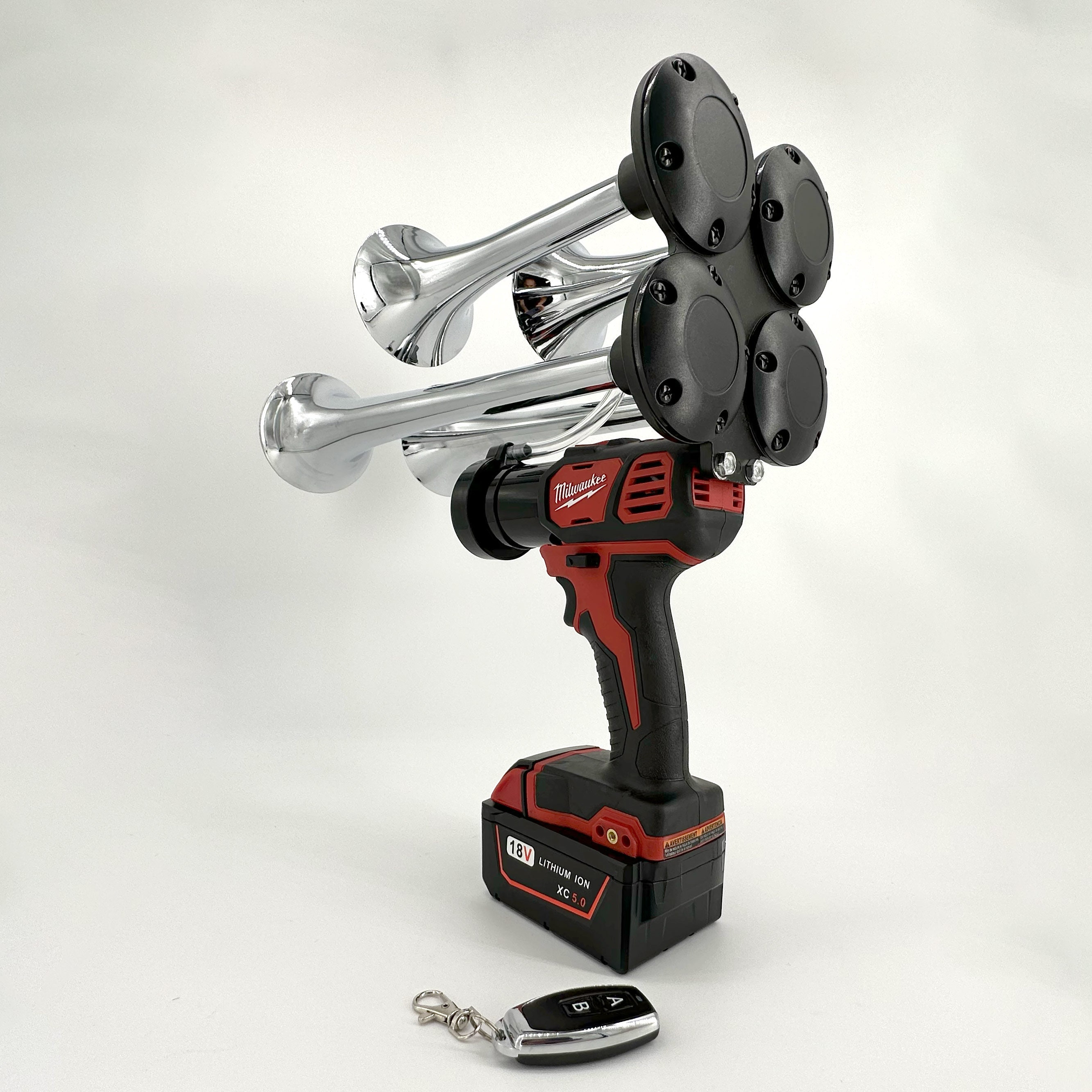 Milwaukee Chrome Train Horn With Wireless Remote Control - Etsy