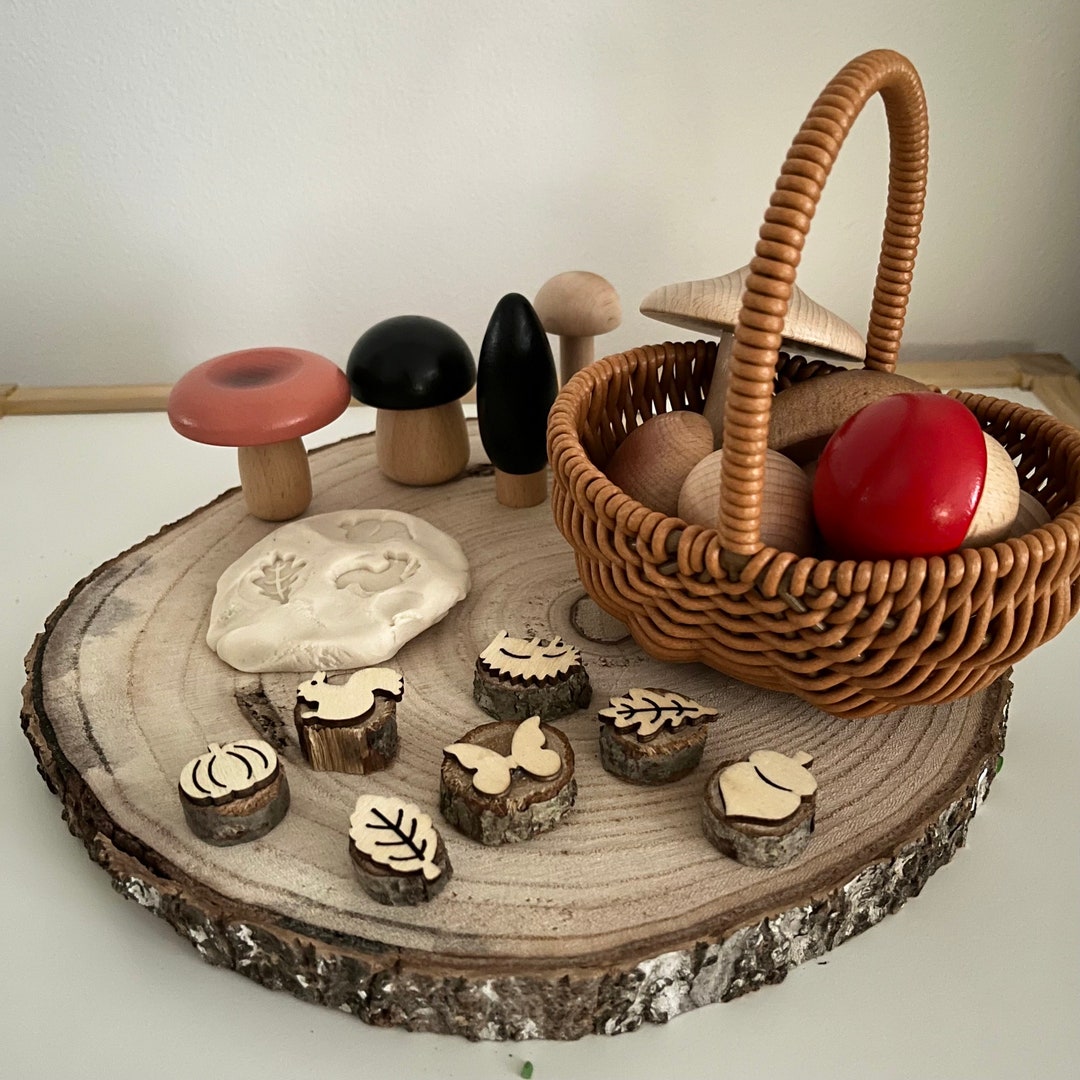 Forest Mushroom Sensory Play Kit Mushroom Theme Play Loose - Etsy