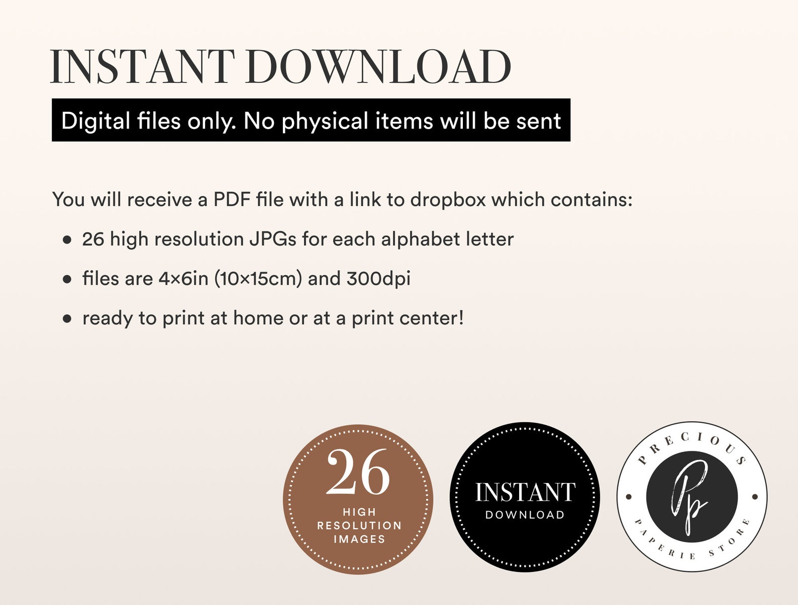 Printable Alphabet Cards, Educational Digital Cards, ABC Cards ...