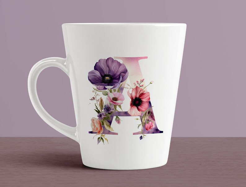 Floral Alphabet PNG Clipart Bundle High Quality Letters Pngs - Etsy