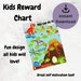 Kids Reward Chart, Behavior Tracker, Printable Chart, Reward System ...