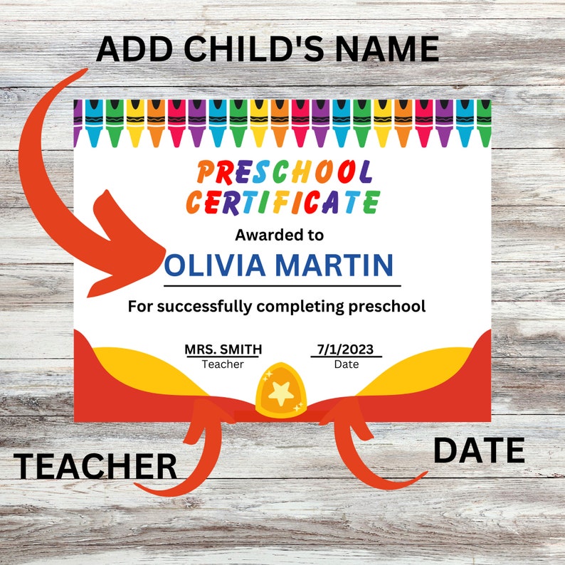 Preschool Diploma, Preschool Graduation, Graduation Diploma, Diploma ...
