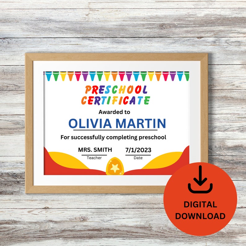 Preschool Diploma, Preschool Graduation, Graduation Diploma, Diploma ...