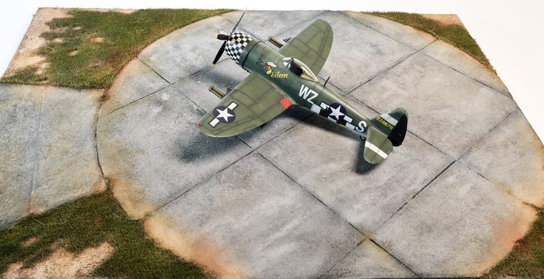 1/72 WWII RAF USAAF Airfield Diorama Base: Bomber Display (40x30 Cm) - Etsy