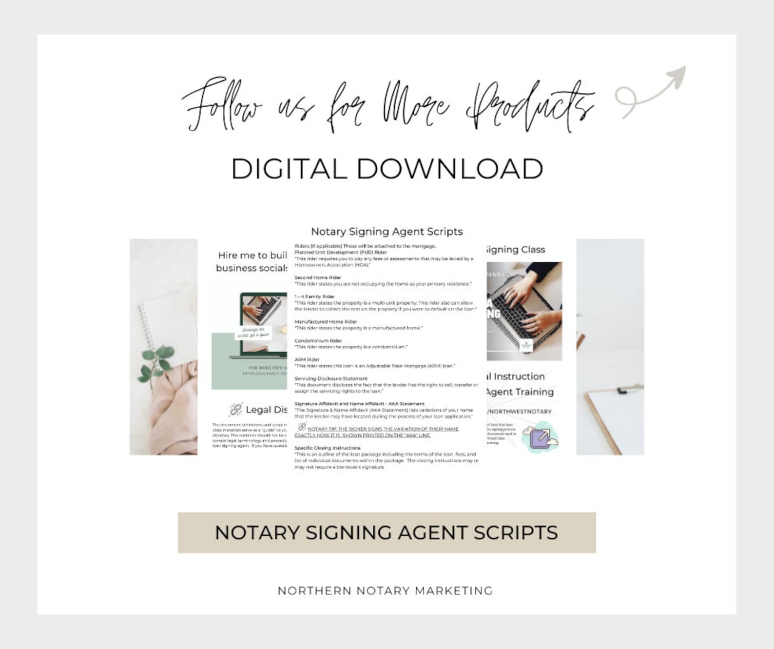 Notary Loan Signing Agent Scripts | Notary Scripts | Loan Signing Agent ...