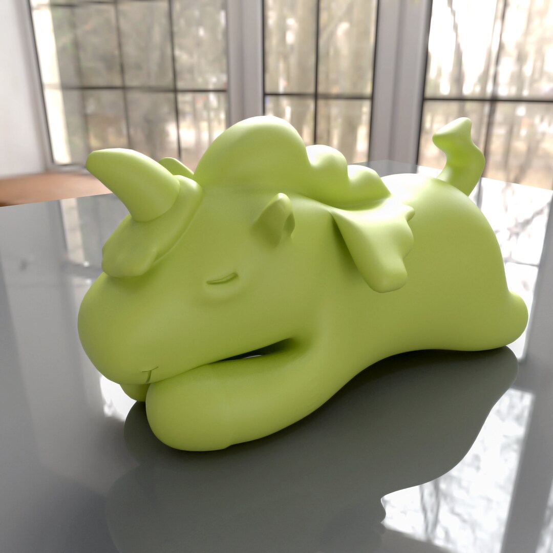 Cute Cartoon Unicorn 3D Print Stl Files - Etsy