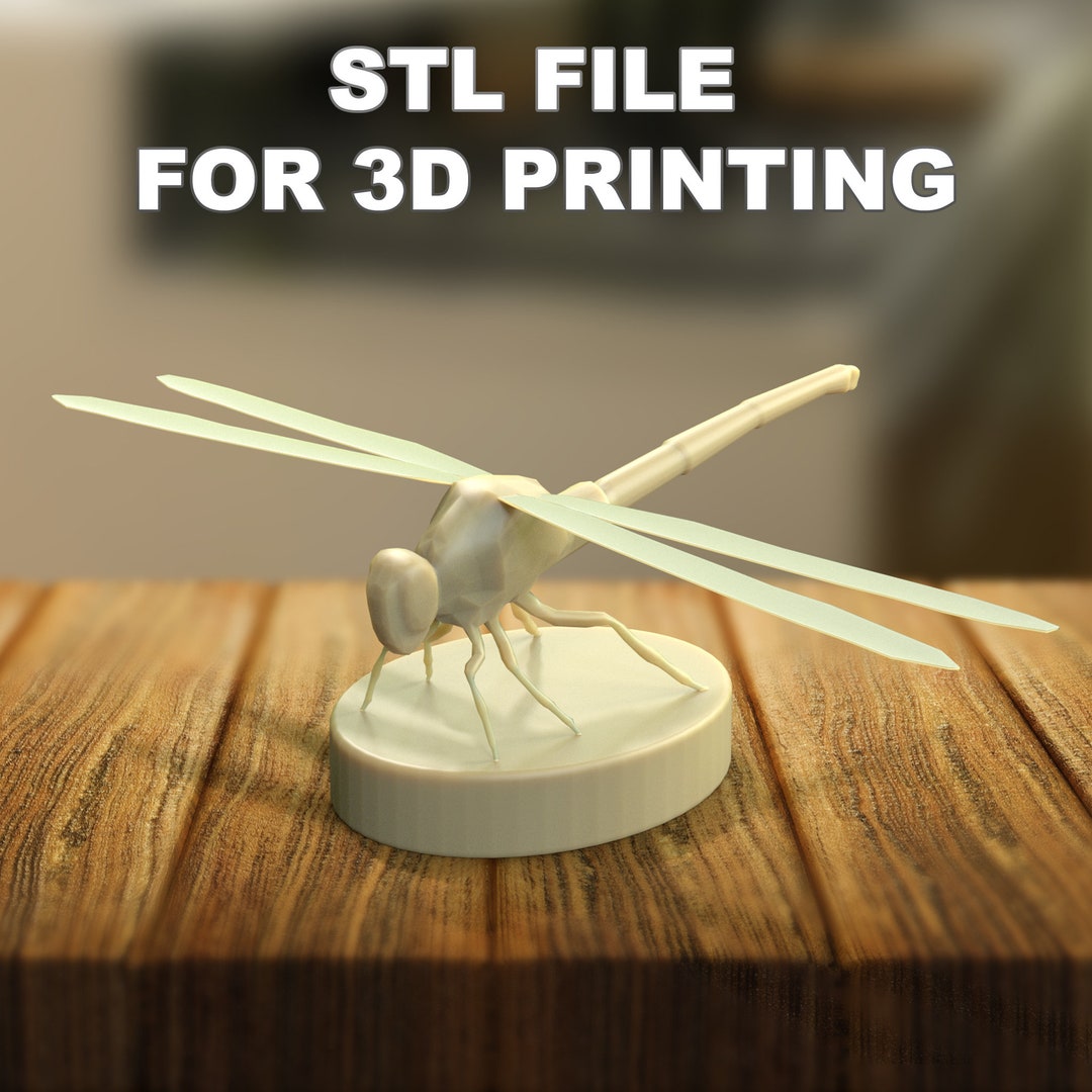 DRAGONFLY STL File 3D Printable File STL File Digital File - Etsy