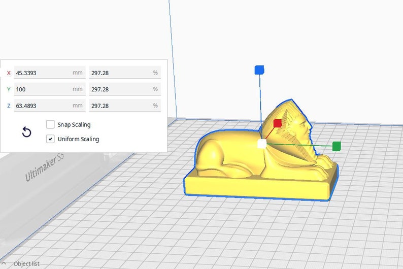 Egyptian Guardian: Intricately Detailed Sphinx 3D Model for Printing ...