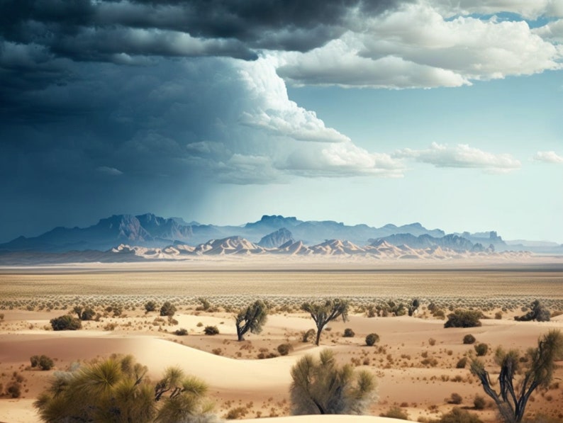 Zoom Virtual Backgrounds Outdoor Desert View Microsoft - Etsy